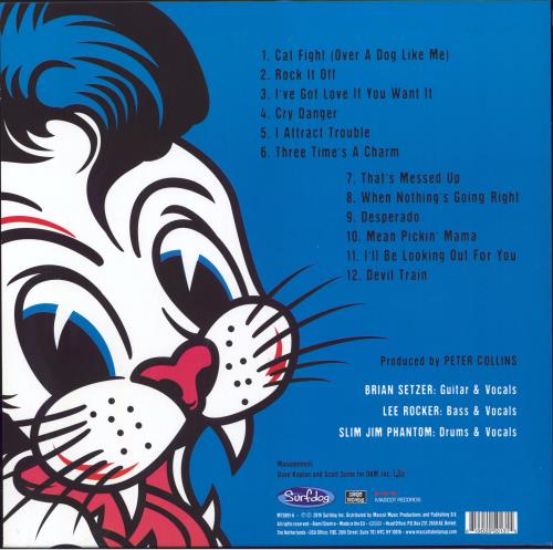 Stray Cats 40 [Forty] - 180gm Red Vinyl UK vinyl LP album (LP record ...